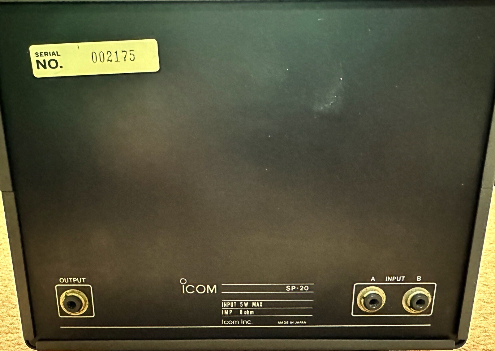 U5020 Icom Sp-20 Ham Radio External Speaker With Audio Filters for sale ...