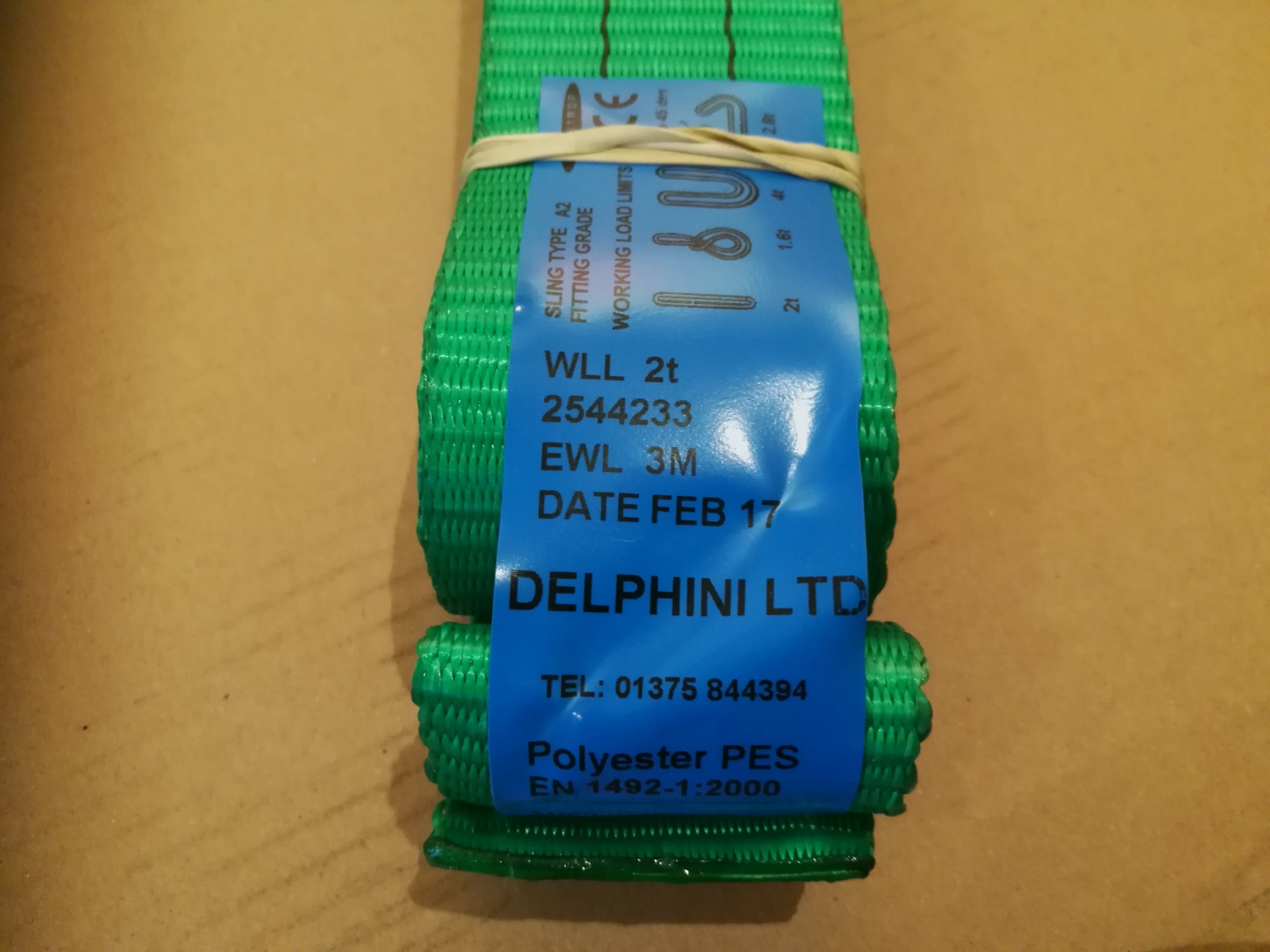 Heavy Duty Polyester Endless Round Lifting Sling Lift Pull Strap 2Ton ...