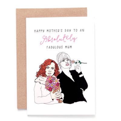 NEW Candle Bark Mother's Day Ab Fab Card | eBay Australia