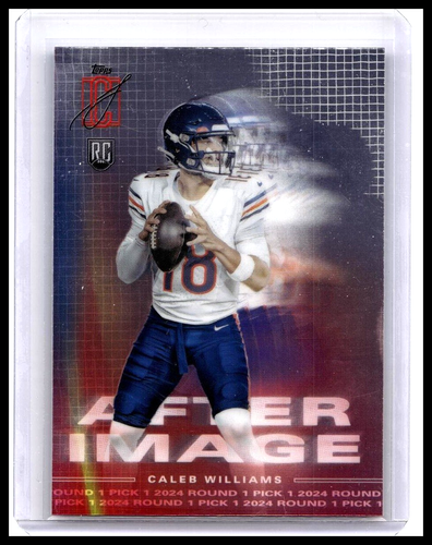 2024 Topps Signature Class Caleb Williams After Image Foil Rookie Card# ...