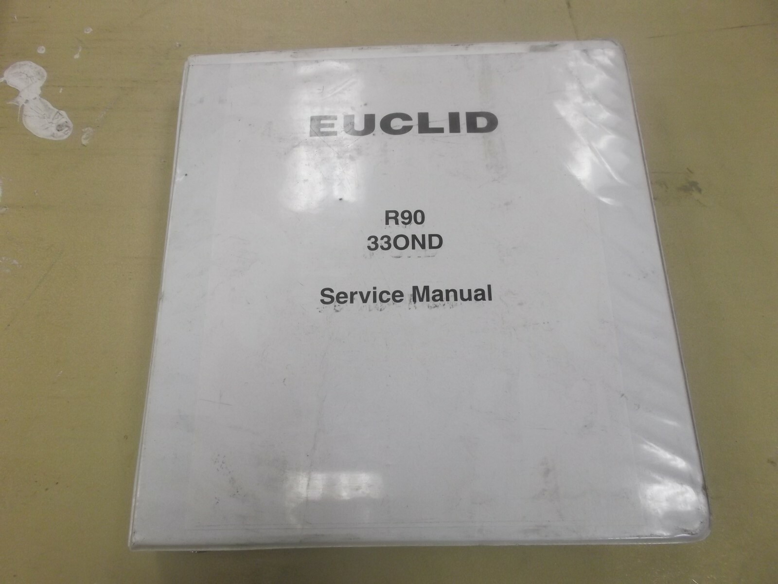Euclid Volvo R90 330ND Articulated Dump Truck Hauler Shop Service ...