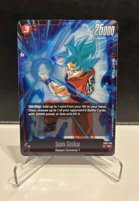 Son Goku - FB01-015 SR - Dragon Ball Fusion World - Awakened Pulse | eBay