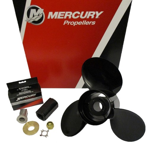 Mercury Marine Black Max 14 x 23 Pitch 3-Blade Aluminum Prop Propeller ...