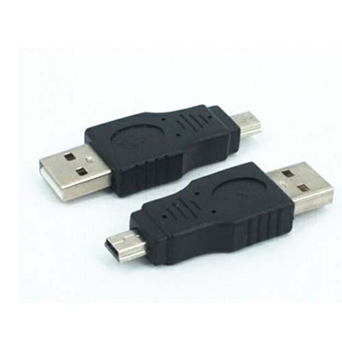 10pcs USB 2.0 Type A Male to Mini USB 5 Pin Male Connector Adapter | eBay