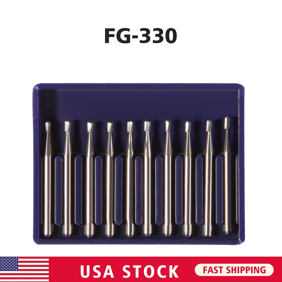 10-50*Dental FG Burs High Speed Handpiece Tungsten Carbide Tungsten ...
