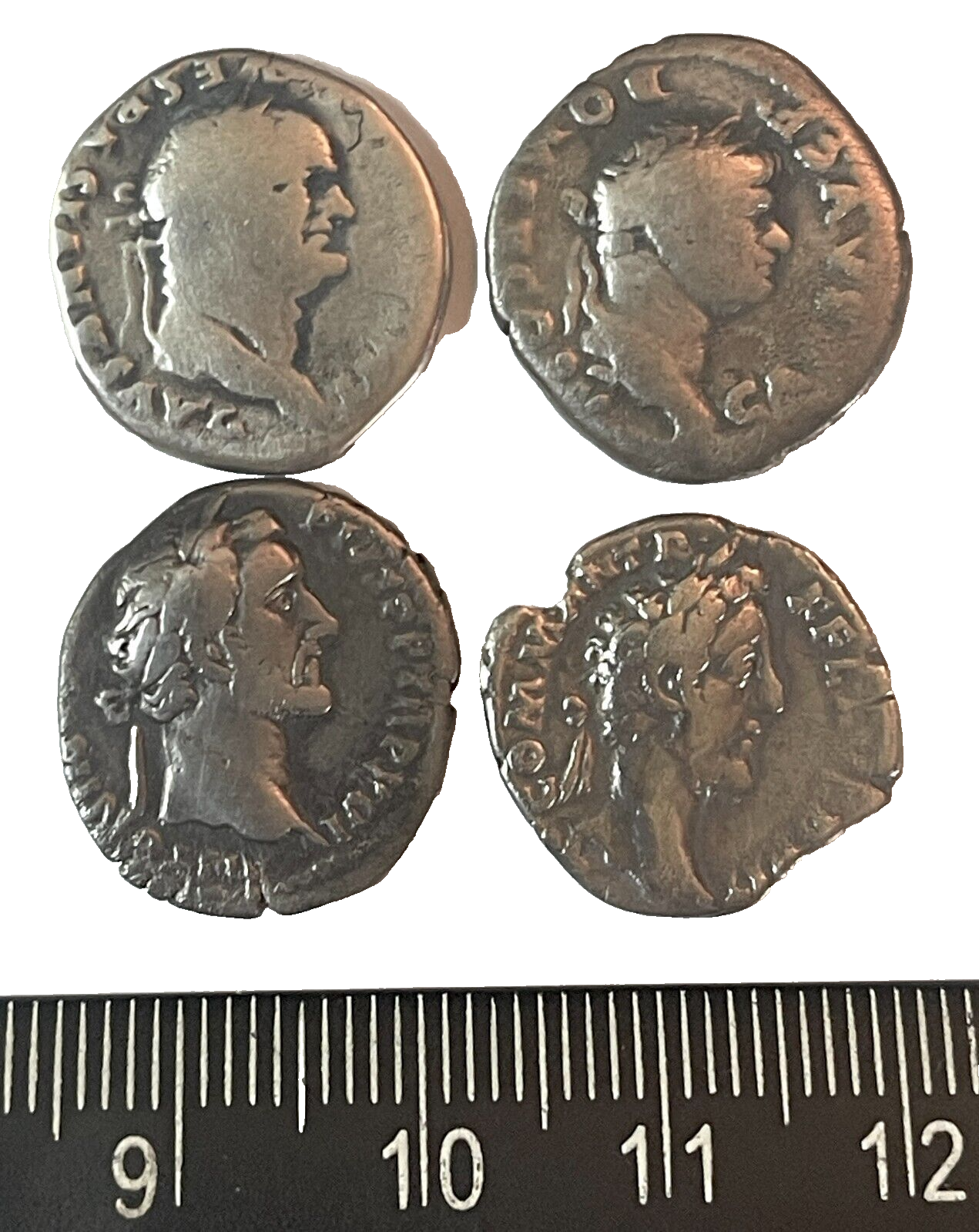 Authentic Ancient - Lot of 4 Ancient Roman Silver Denarius Denarii ...