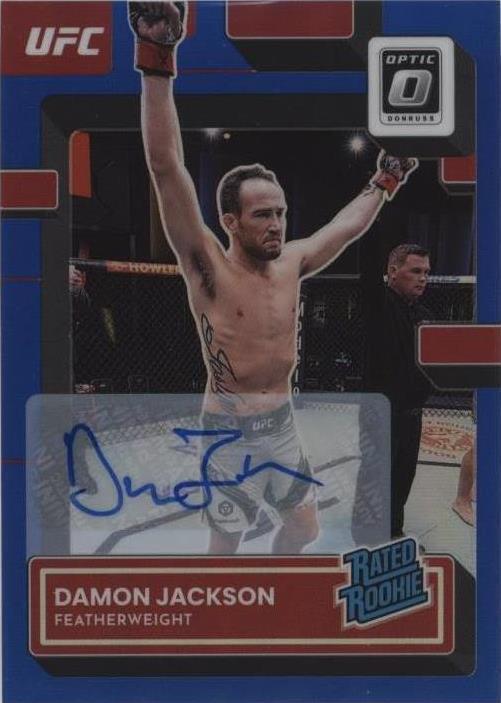 2023 Panini Donruss Optic UFC - Rated Rookie Damon Jackson #104 Blue ...