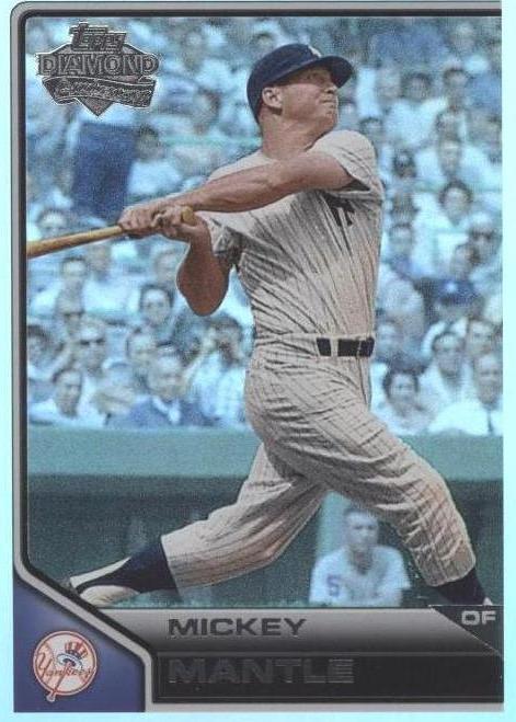 2011 Topps Lineage - Mickey Mantle #7 Diamond Anniversary for sale ...