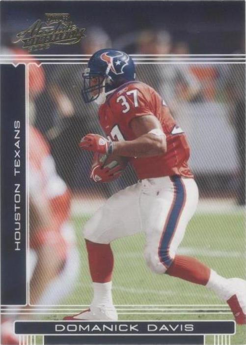 2006 Playoff Absolute Memorabilia - Domanick Davis #66 Retail for sale ...