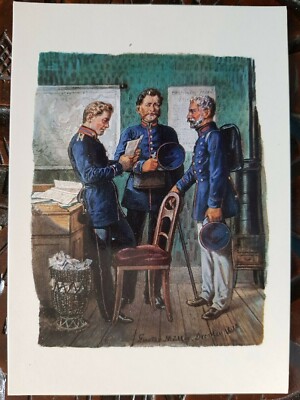 Postkarte 465 nicht gelaufen, Post 1879, Ansichtskarte, Sammlung, AK ...