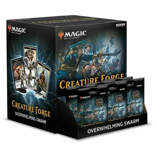 WizKids Magic: The Gathering Creature Forge Overwhelming Swarm Set - 24 ...