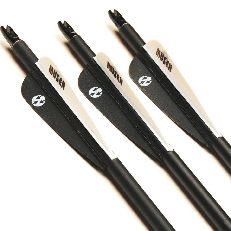 12/24Pcs 28/30/32 Inch Carbon Arrows OD 7.8mm Archery For Compound ...