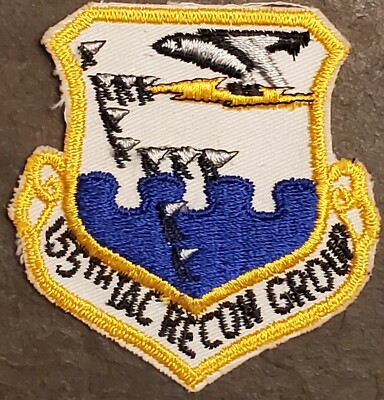 USAF AIR FORCE 155th TACTICAL RECON GROUP COLOR PATCH FLIGHT DRESS ...