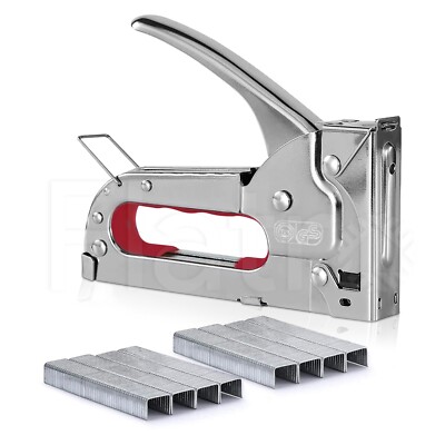 Heavy Duty Staple Gun Trigger Staple Tracker Upholstery Nail 500 x ...