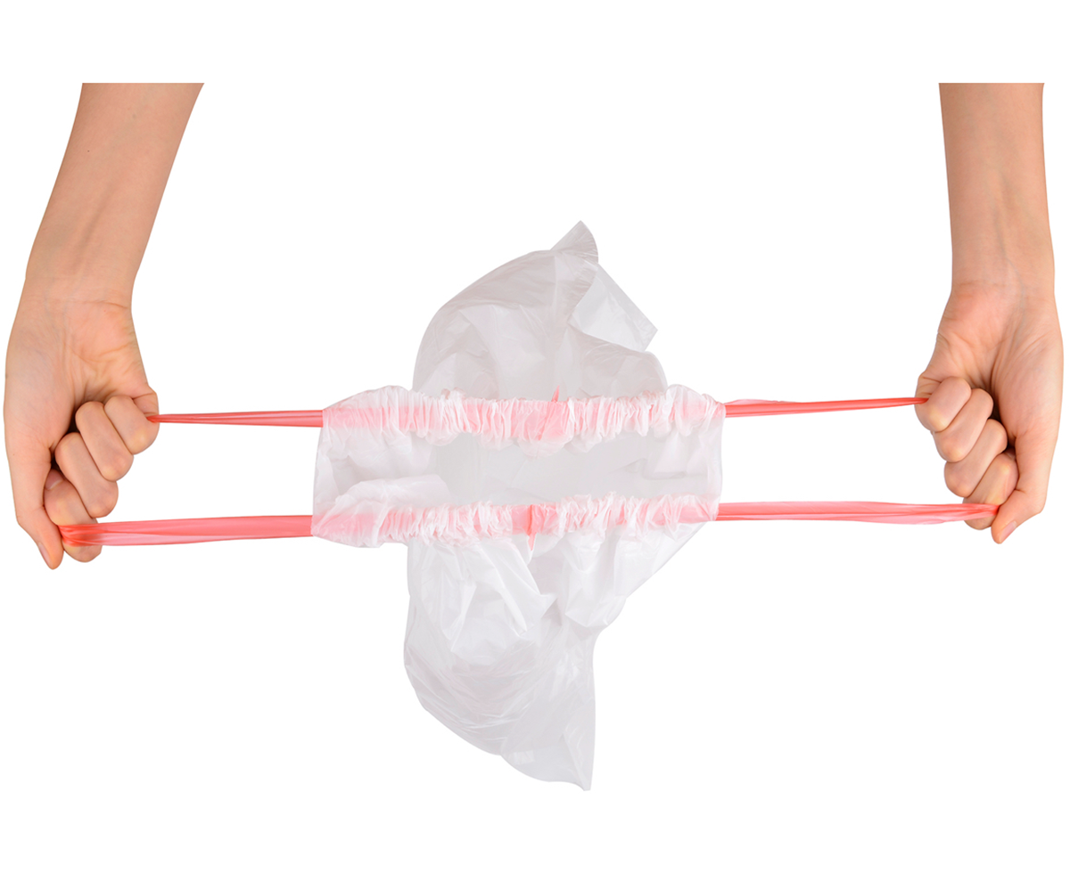 CCLINERS 8 Gallon White Drawstring Trash Bags 0.8Mil, 120 Count | eBay UK