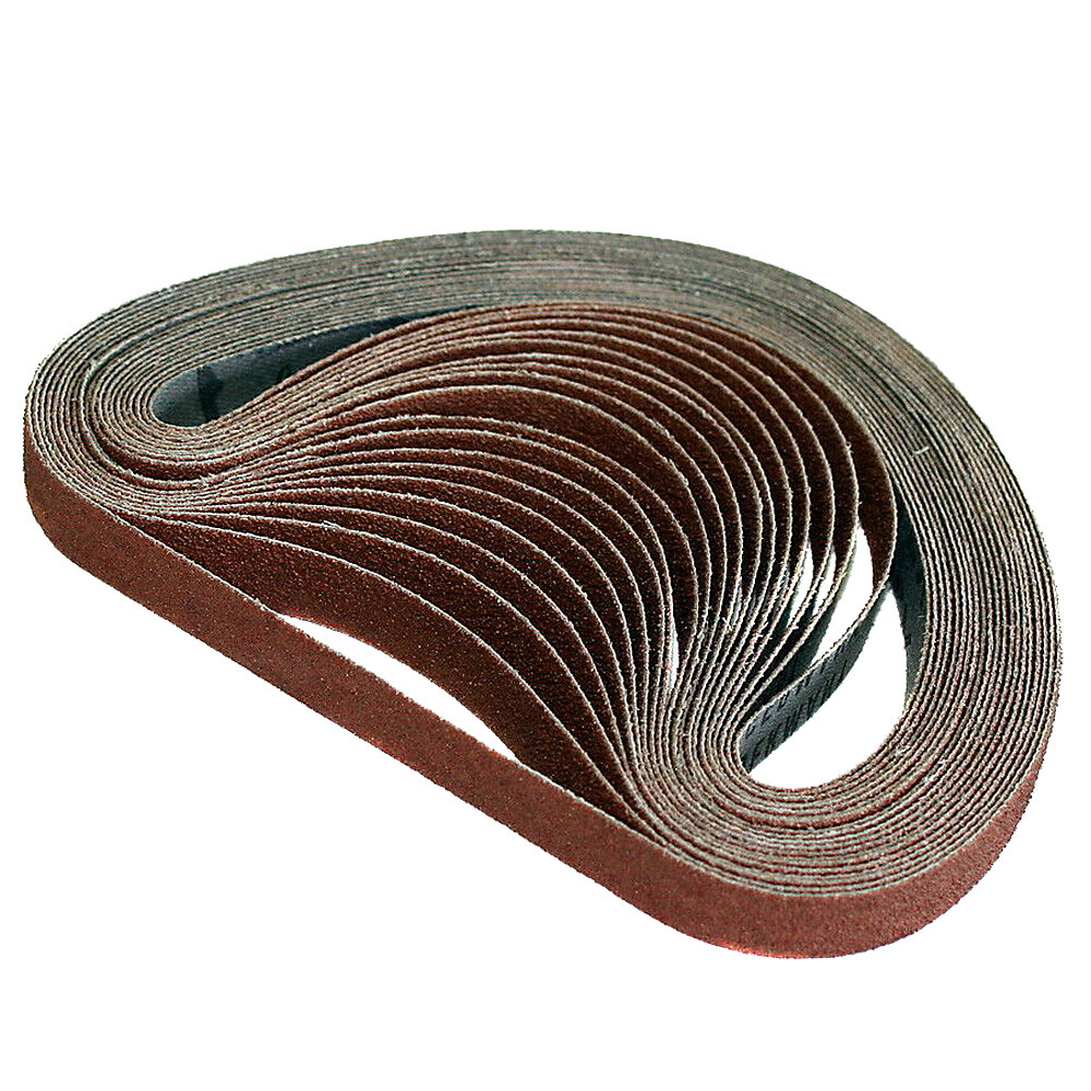 Power File Sander Sanding Belts 457mm x 13mm 40pk Assorted Grit ...