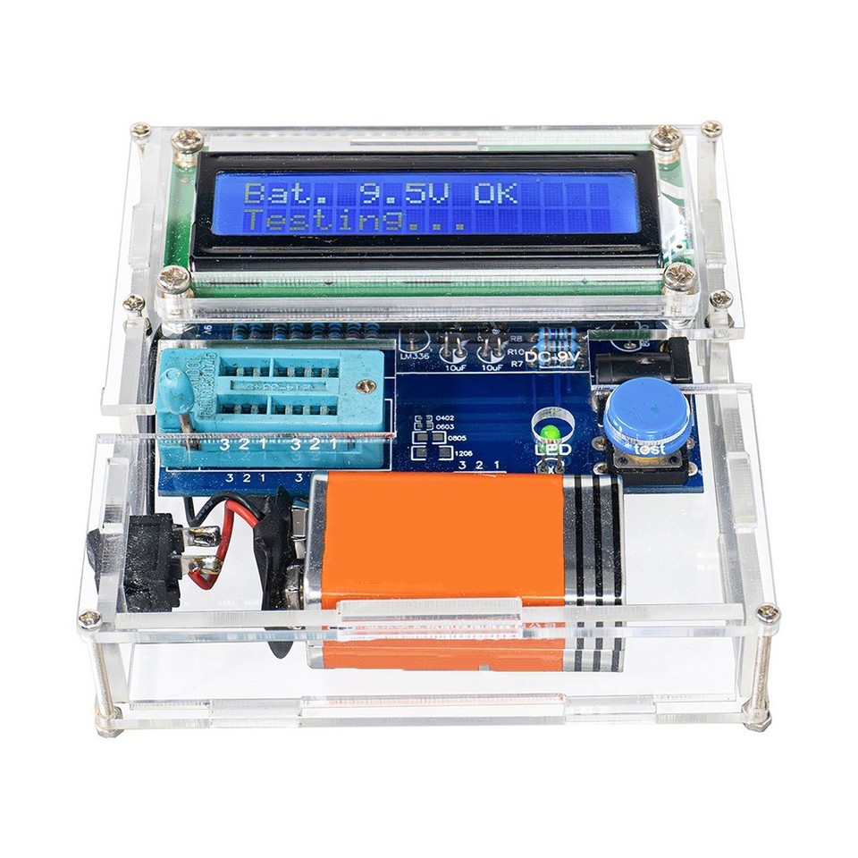 DIY Soldering Kit Bipolar Transistor Tester Automatic Detection Of ...