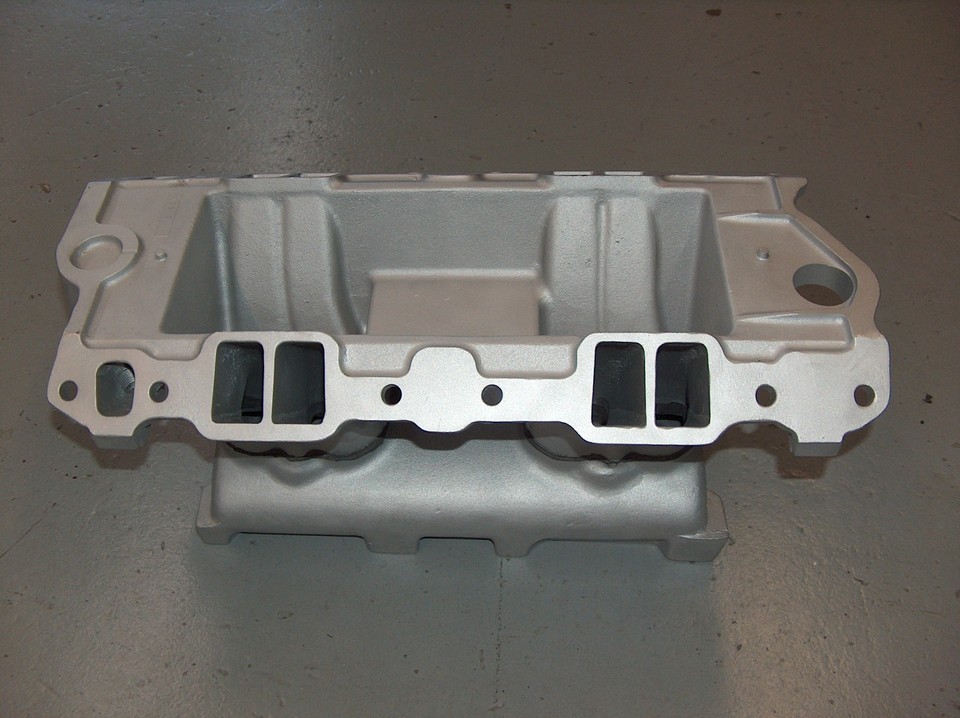 Weiand 2x4 Dual Quad SB Chevy Tunnel Ram Intake Manifold CR 5984 w/Plenum 1912 | eBay