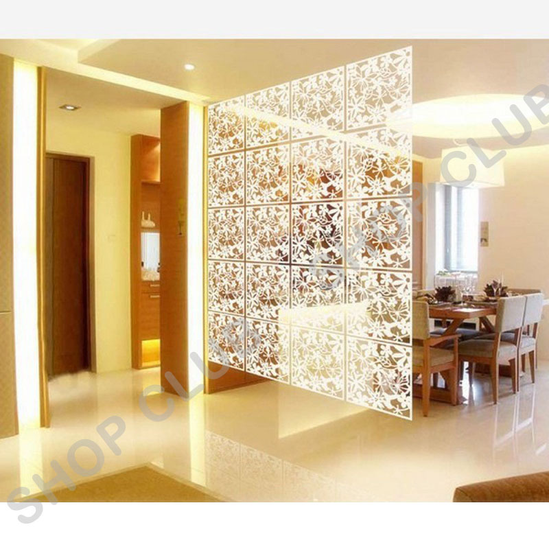 12 x Folding Screen Room Divider Hanging Screens Wall Panels DIY Home ...