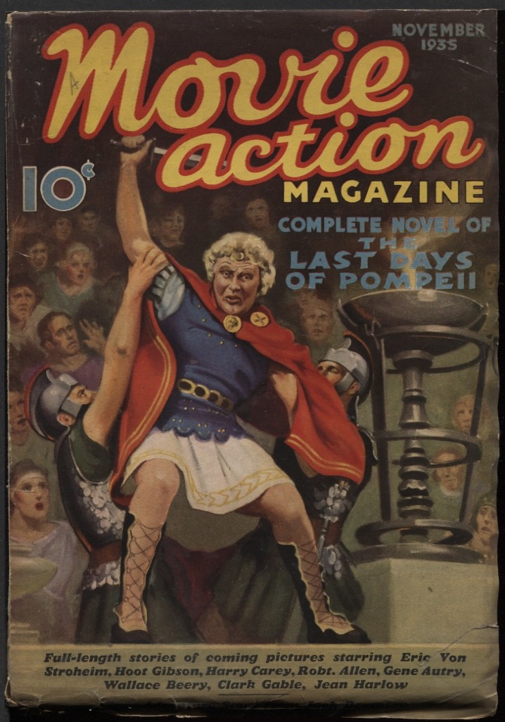 Movie Action Magazine 1935 November, #1. Pulp. | eBay