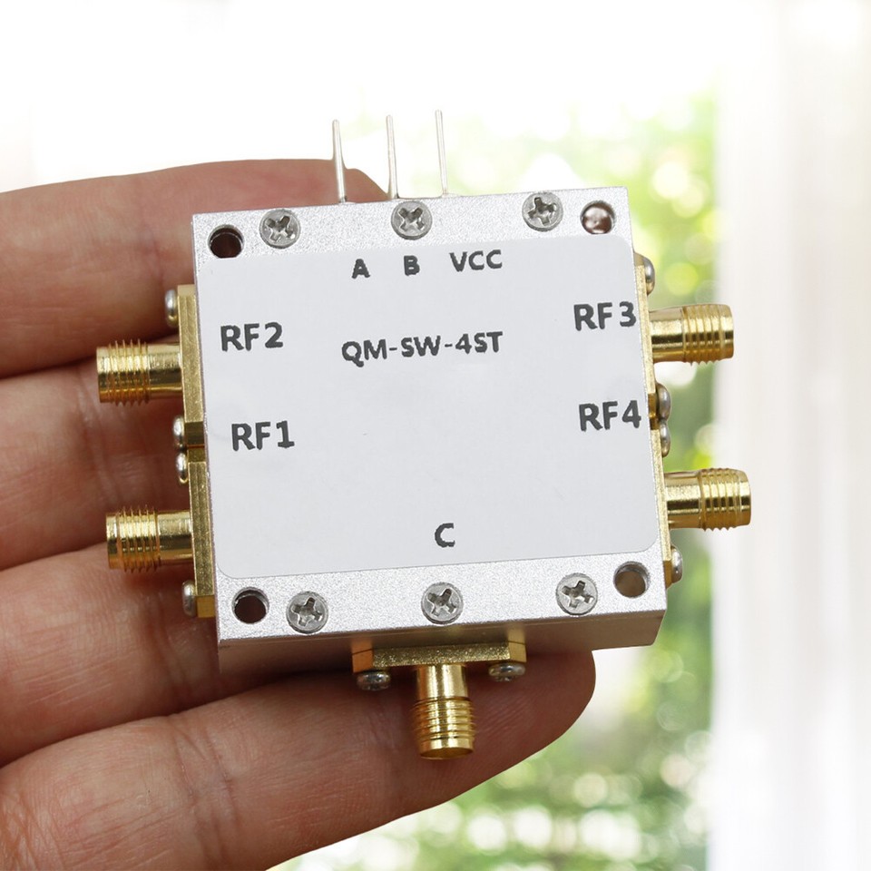 0.1-6GHz SP4T Switch Durable 1 To 4 RF Single Pole RF Switch for ...