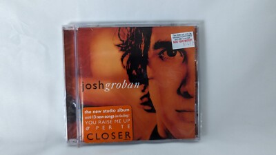 Josh Groban - Closer RARE out of print CD w/ hype sticker '03 (SEALED ...