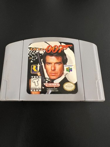 GoldenEye 007 James Bond (Nintendo 64, 1997) Cartridge Only 45496870072 ...