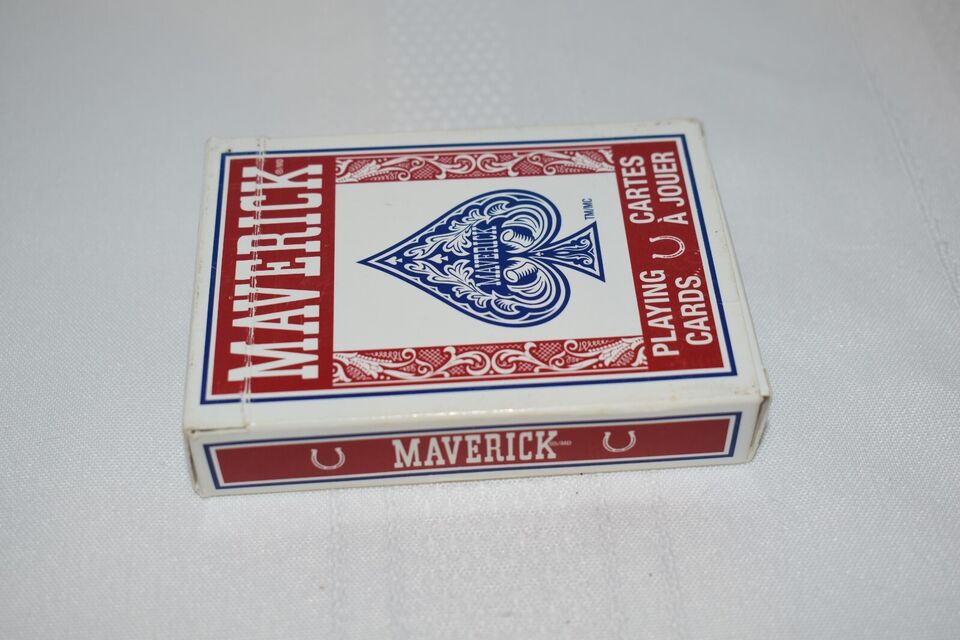 Maverick Playing Cards Poker Size United States Playing Card Co. Made ...