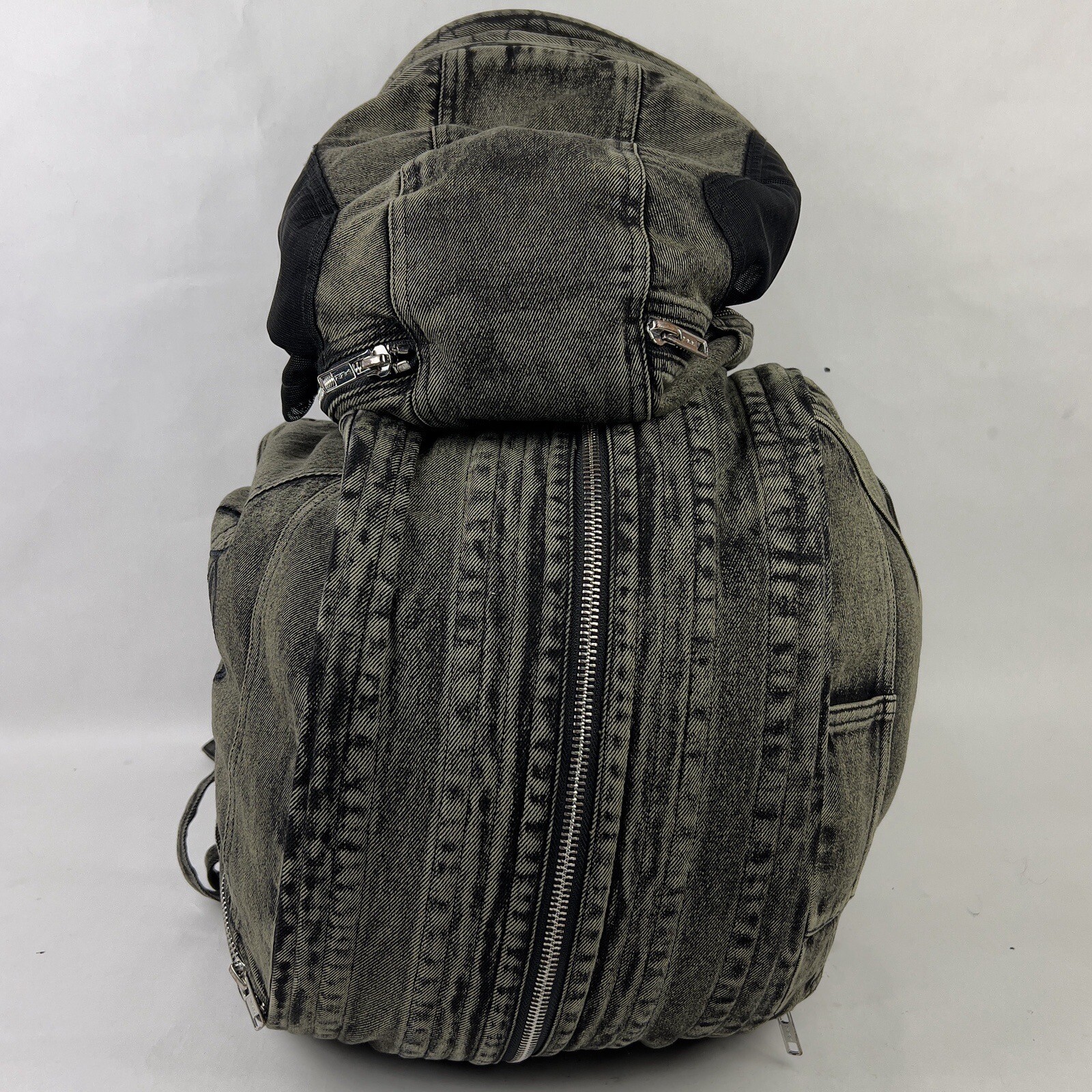 No/Faith Studios Denim Hood Backpack - Gem