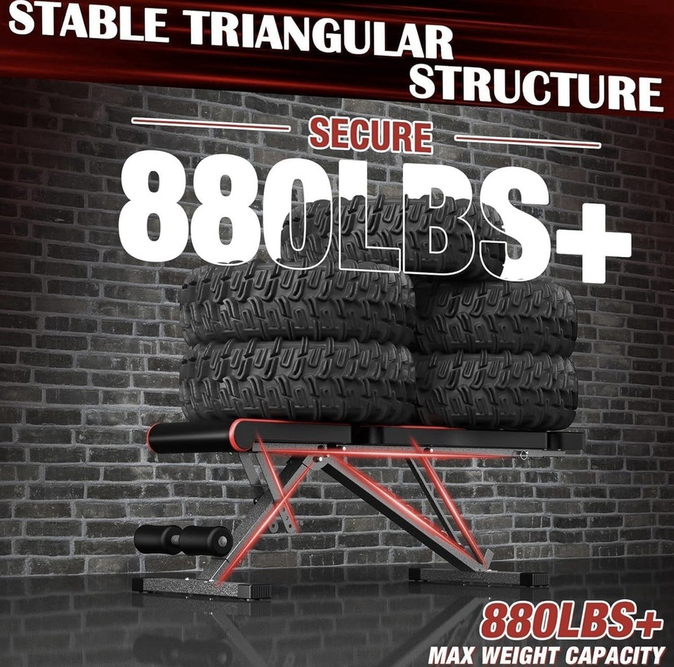Yagud Adjustable Weight Bench Press for Home Gym 800 LBS 721545978974| eBay