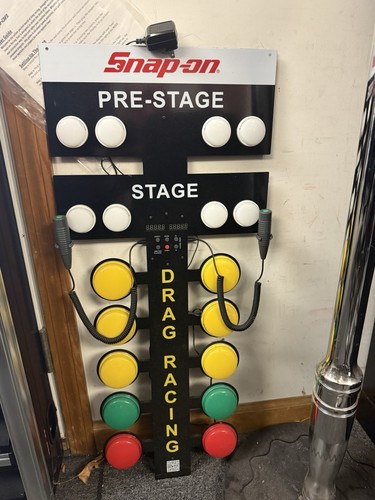 NEW Snap-On NHRA DRAG RACE Type 3’ Racing Practice Tree Light Bar Game ...