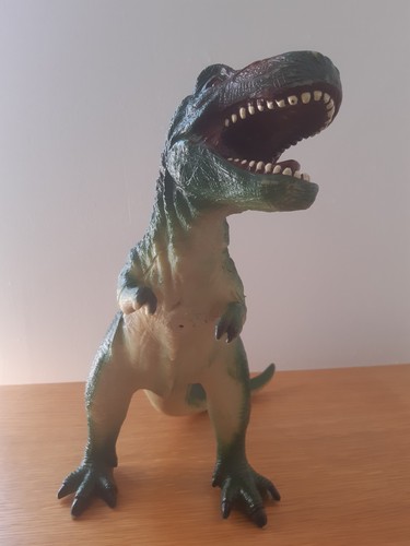 Ankyl Recur Large Tyrannosaurus T Rex Soft Rubber Dinosaur Toy Figure ...