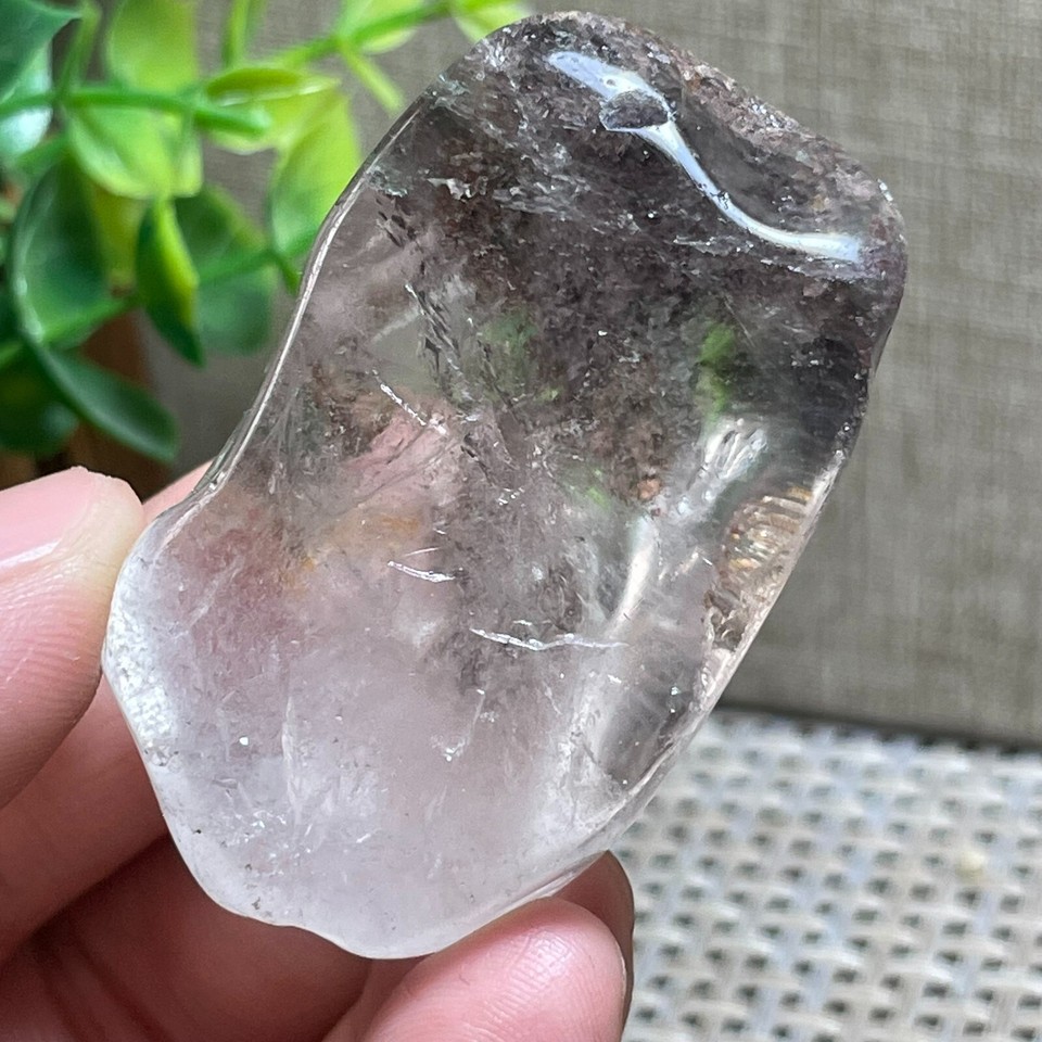 Ghost Phantom stone Mineral Specimen Garden viewing 54g A4 | eBay