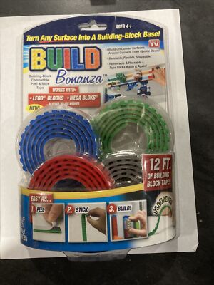 Build Bonanza As Seen on TV Flexible Building Block Base in Blue/Green ...