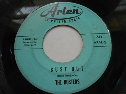 The Busters, Bust Out, Arlen Record 45, Vg++ | eBay
