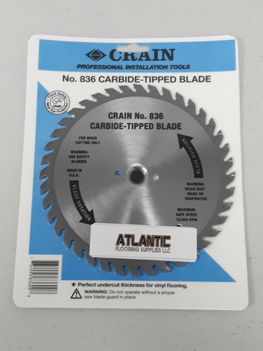 Crain 836 Carbide-Tipped Jamb Saw Blade Fits Crain 835 Saw | eBay