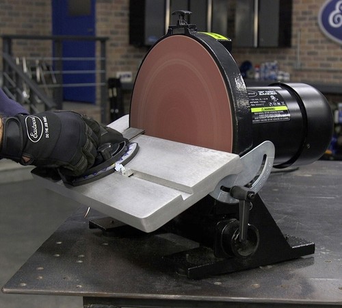 Eastwood 12 inch Heavy Duty Disc Sander Vibration Free with Miter Gauge ...