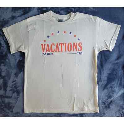Vacations 2022 USA Tour T-Shirt Concert Merch | eBay
