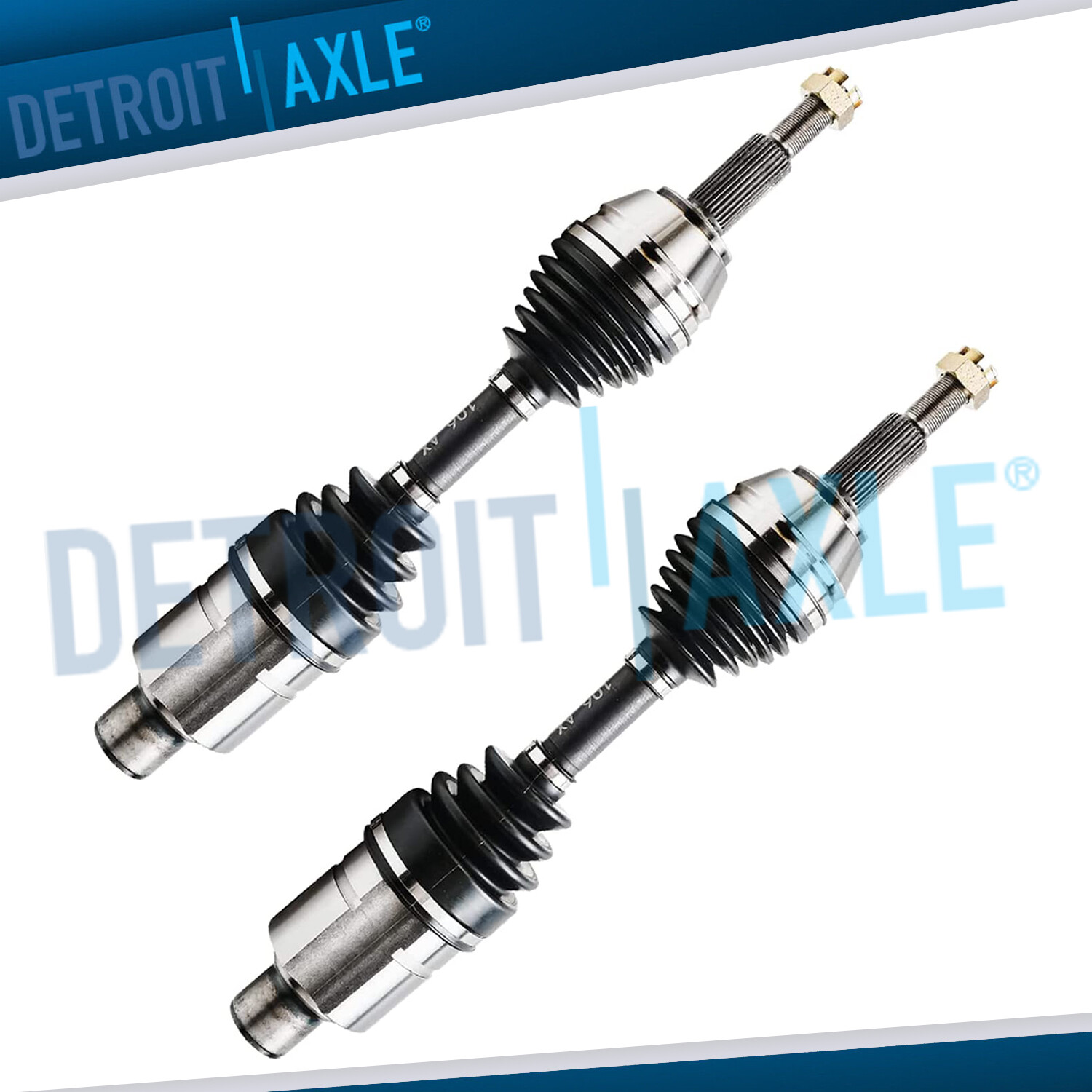 4WD Complete Front CV Axle Shafts Assembly for 2001 - 2003 Dodge Dakota ...
