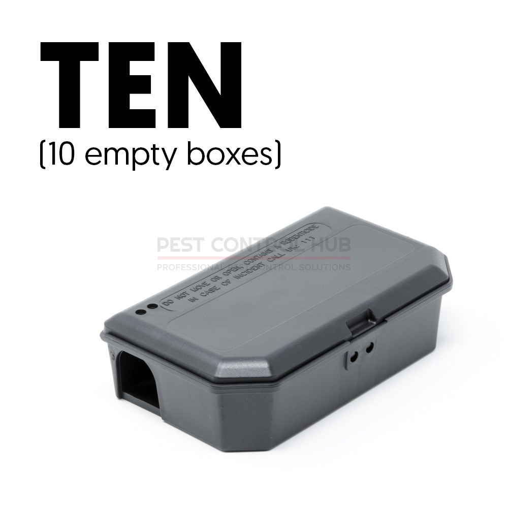 Mouse Bait Station Boxes For Blocks or Pasta Sachet Mice Killer Poison ...