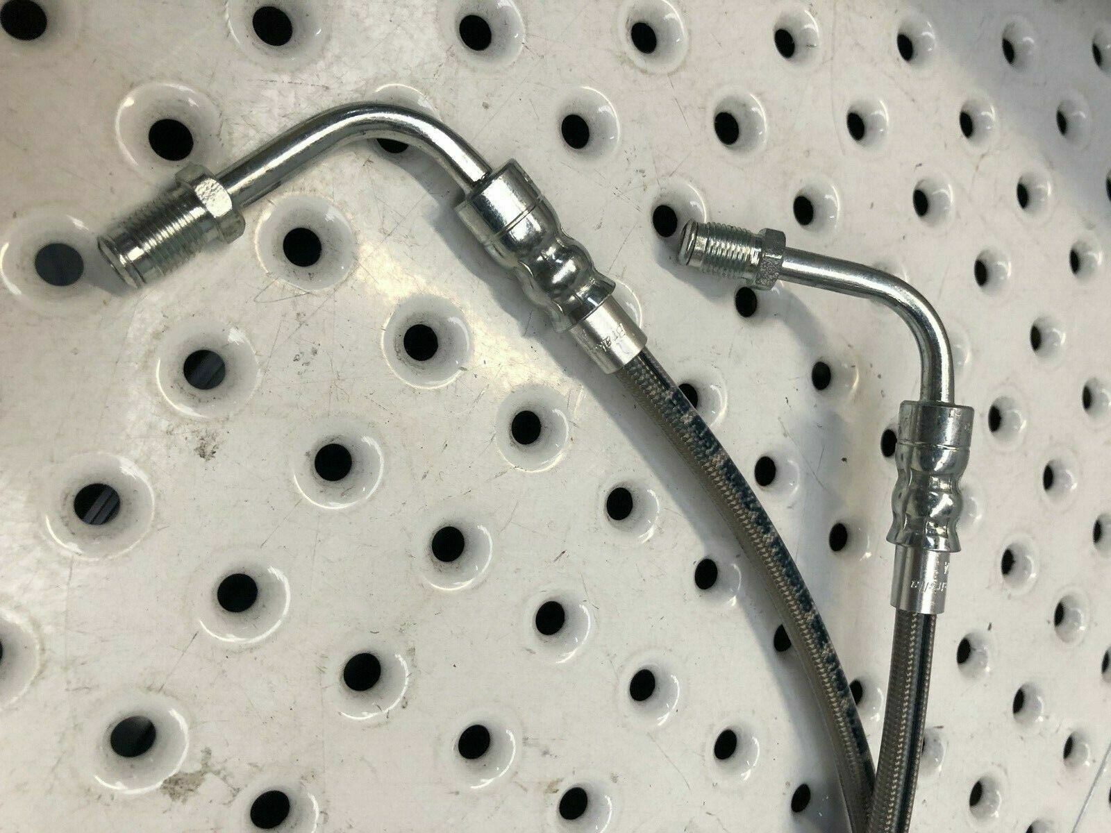 BREMBO 4 PISTON CALIPERS REAR BRAIDED BRAKE HOSES FALCON FG FGX FPV XR6 ...