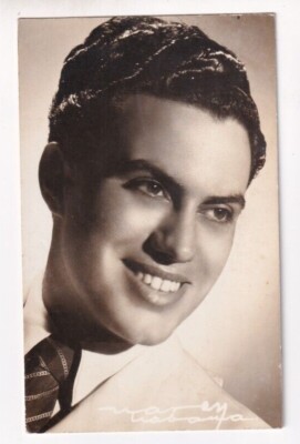 CUBAN PC YOUNG HANDSOME TENOR MANOLO ALVAREZ MENA CUBA 1940s VTG Photo ...