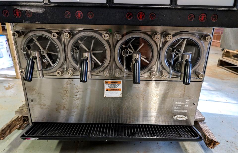 2018 Cornelius Viper E 4 Frozen Slurpee Carbonated Drink Machine Four ...
