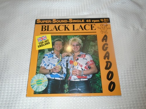 BLACK LACE - Agadoo - 1984 German 3-track 12" vinyl Coloured single | eBay