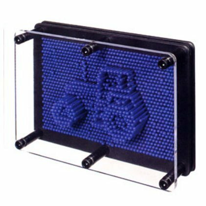 Pin Art 5x7 Blue-Plastic Pins Black Light Responsive | eBay