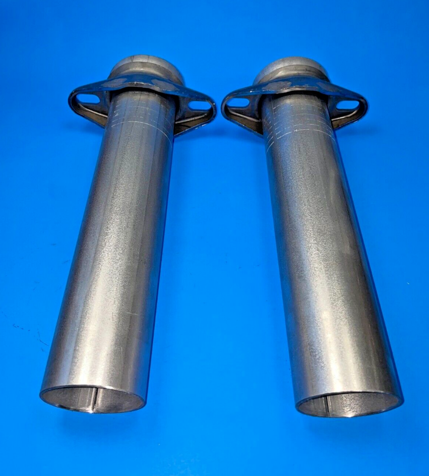 2.5" Ball Header to 2.5" OD 12"Aluminized Pipe 2 Bolt Socket Collector ...