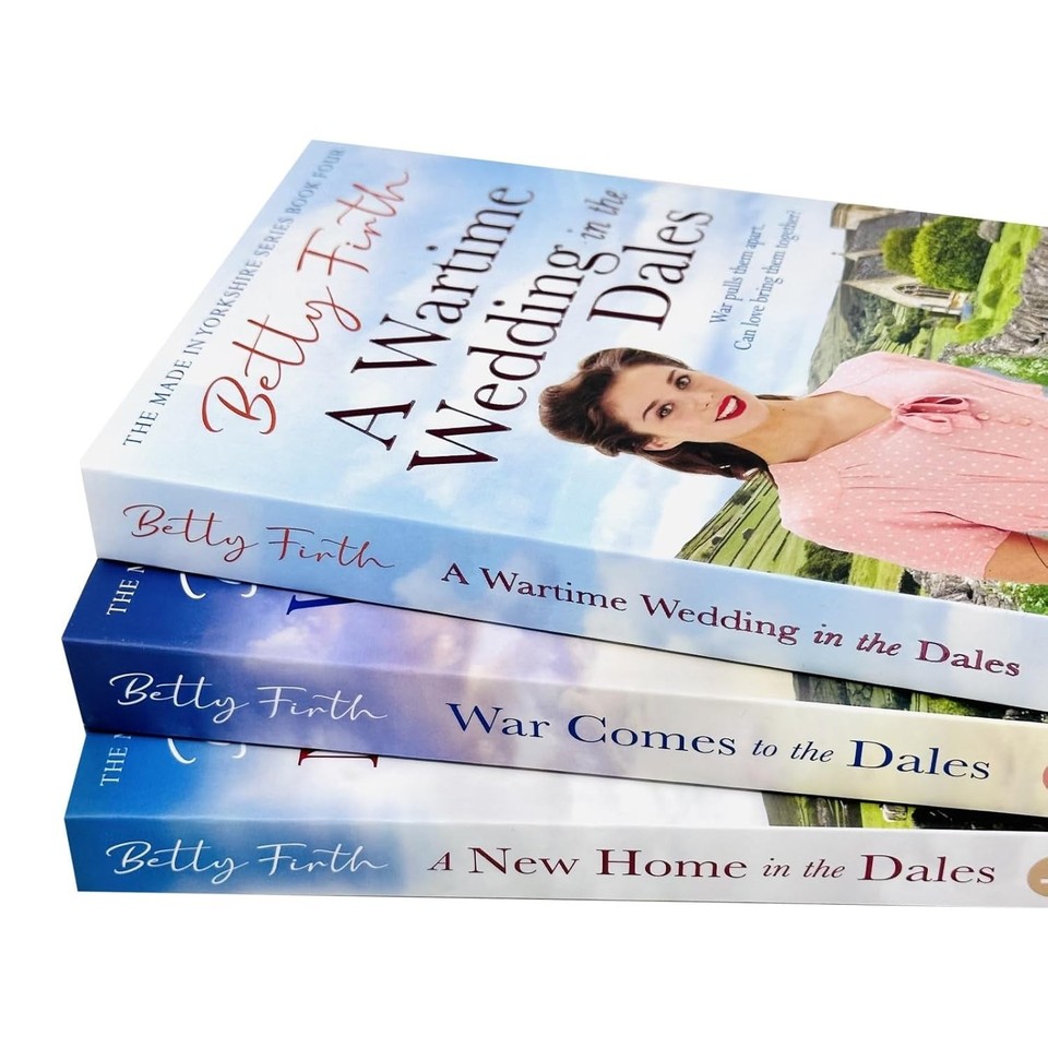Made in Yorkshire Series 3 Books Collection Set by Betty Firth NEW Pack ...