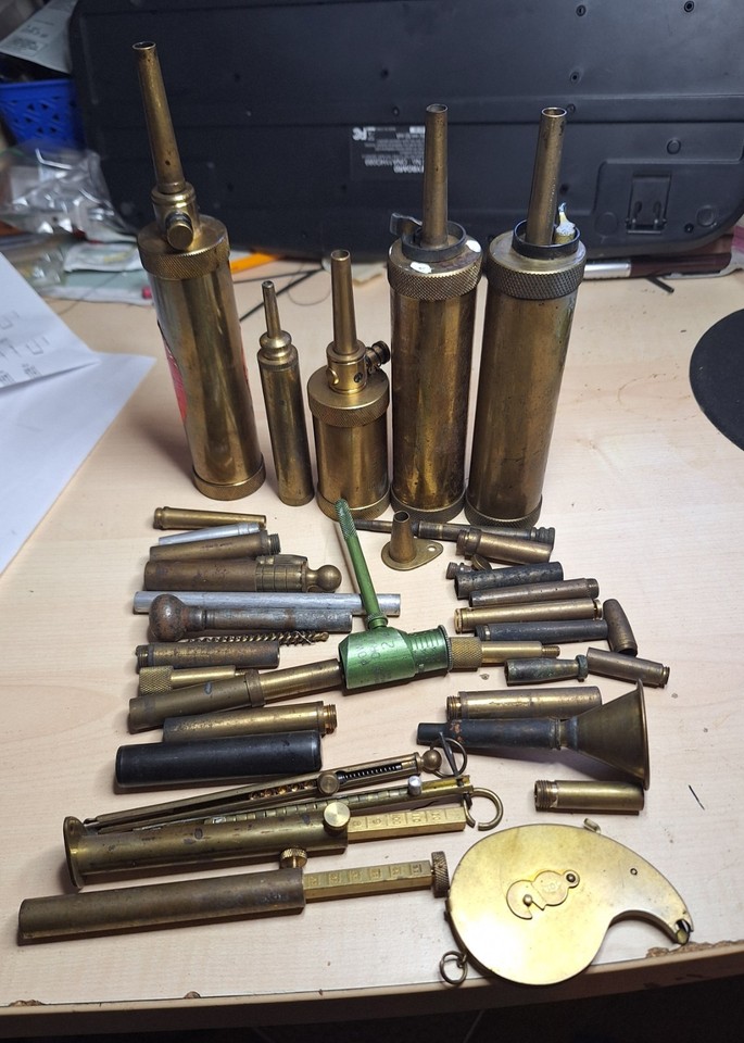 Lot Black Powder muzzle loading Flasks Capper rams over 75 pieces | eBay