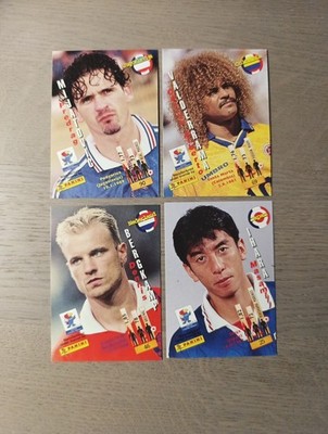 Panini France 1998 Trading Cards World Cup France 98 Lot Cartes Cards ...