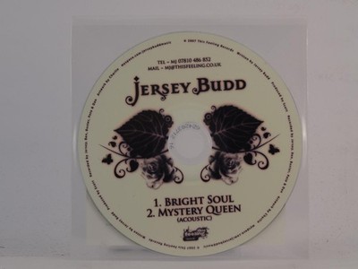 JERSEY BUDD BRIGHT SOUL (E58) 2 Track Promo CD Single along with ...